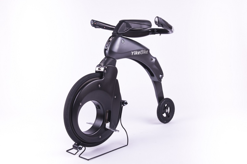 YikeBike model C specifications and materials